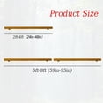 8FT Wooden Stair Railing Indoor, Wall Railings for Stairs, Hand Rails ...