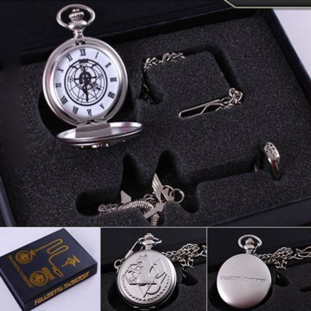 Fullmetal Alchemist Retro Pocket Watch, Fullmetal Alchemist Pocket ...