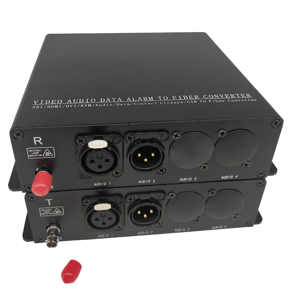 Transwan 1 Ch Bi-Directional (2 Way) Line-Level XLR Balanced Audio Over ...