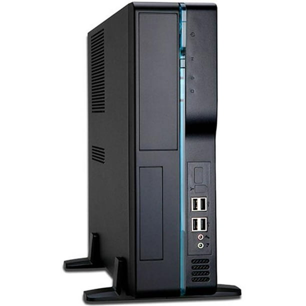 Inwin BL631 Black Micro ATX Slim Case with 300W PSU - Walmart.com ...