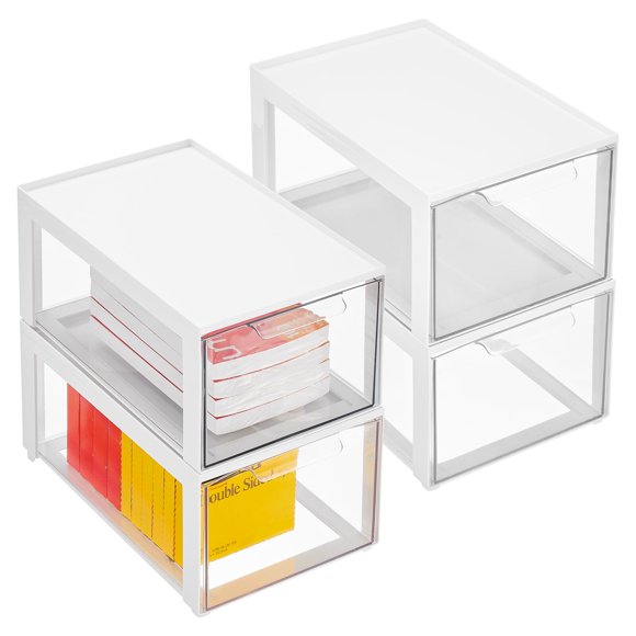 Stackable Plastic Shelves