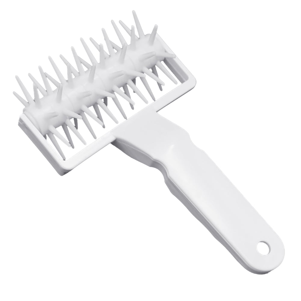 Farfi Plastic Pastry Pizza Dough Needle Wheels Roller Bread Hole Punch ...