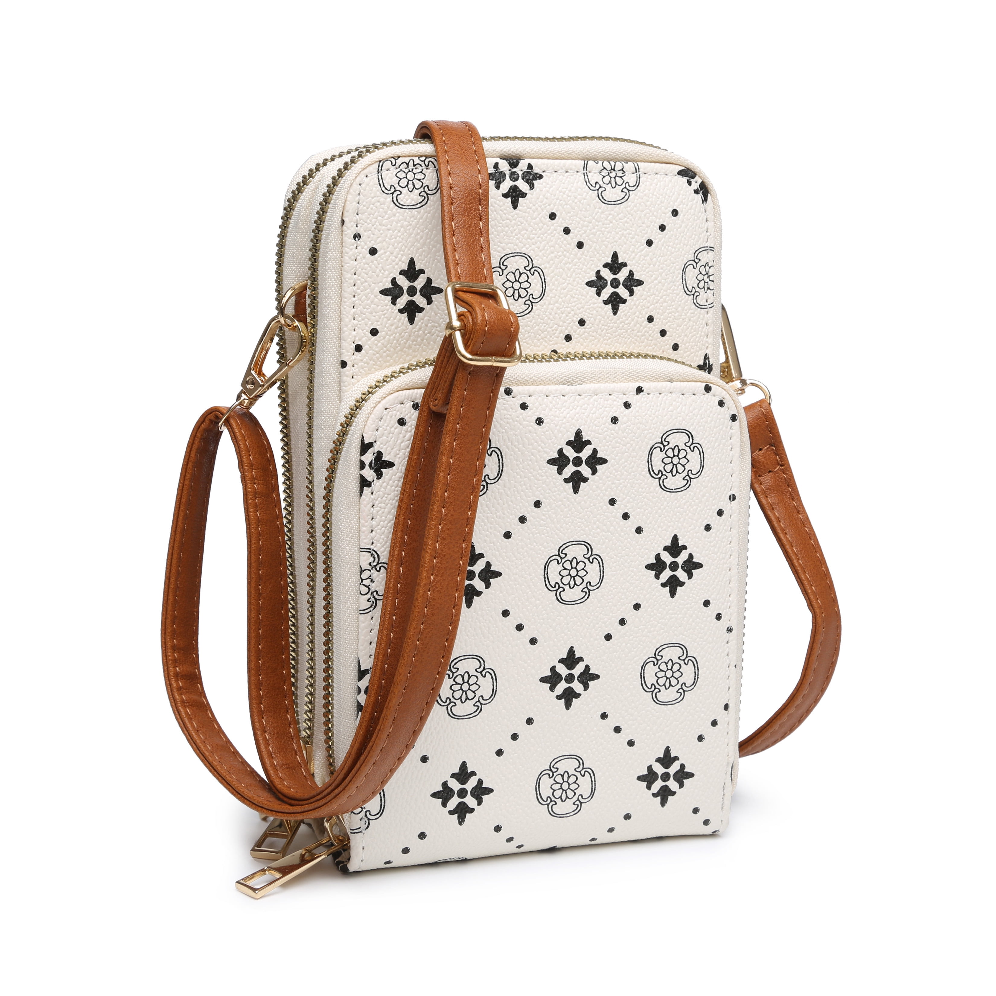 XB Printed Crossbody Cell Phone Bag Purse RFID for Women Grads Gifts ...