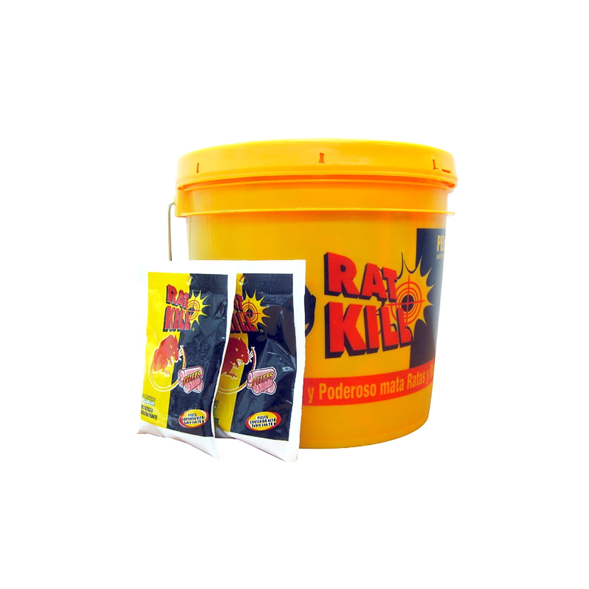 Rodenticida Cubeta C/50 Sobres 20Gr Rat-Ki Rat-Kill R-201 RAT-KILL R ...