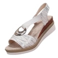 Bnwani Platform Sandals Women,Sandals for Women,Wedge,Peep Toe,Buckle ...