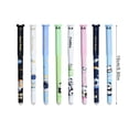 4Pieces Cartoon Erasable Gel Pen with Refills Erasers 0.5mm Needle Tip ...