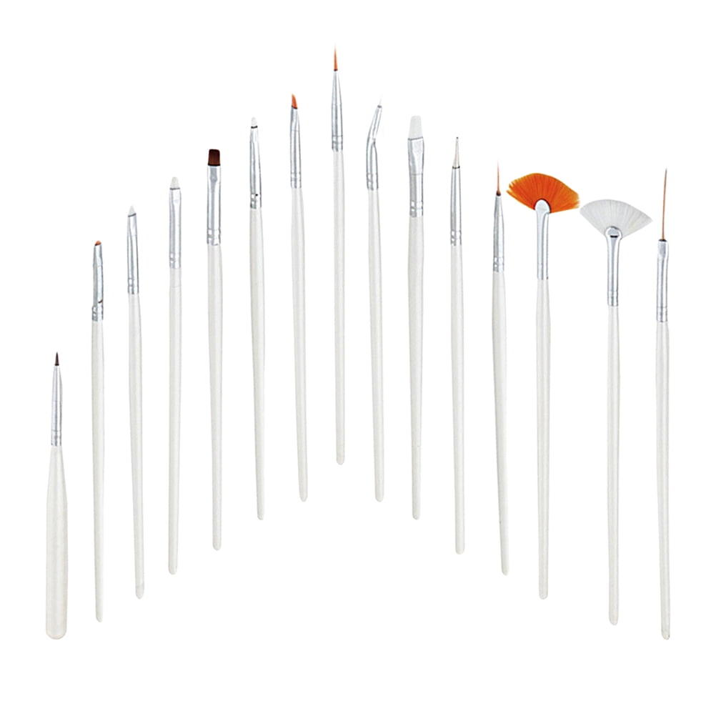 Click here for Fueenirva Nail Detail Brush Set 30pack White Plast... prices