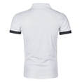 Cmfcve Collared Short Sleeve Shirt for Men Regular Fit Soft Breathable ...