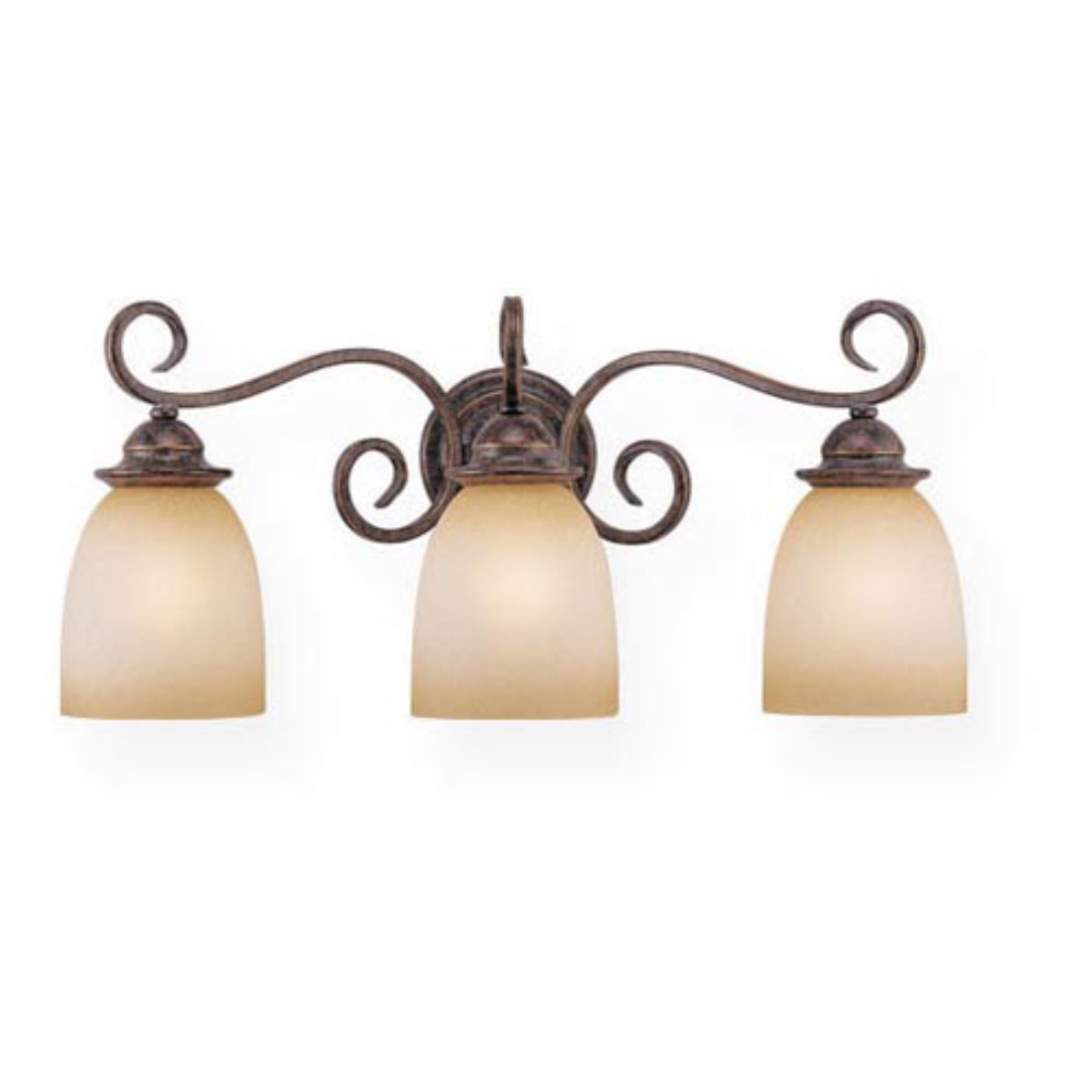 Aztec Bronze 3 L Vaxcel Mont Blanc Bathroom Vanity Lighting Fixture ...