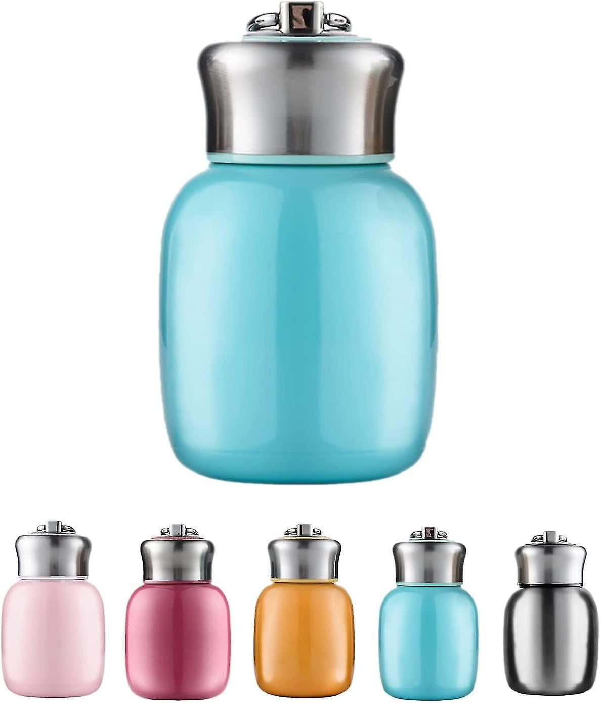 Mini 6.8oz Cute Water Bottle Vacuum Insulated Stainless Steel Water ...