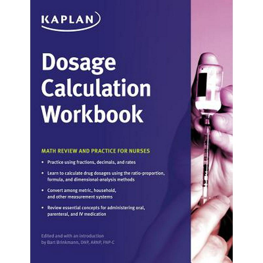 Dosage Calculation Workbook (Paperback) - Walmart.com - Walmart.com