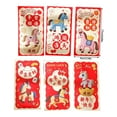 6Pcs 2026 Year of Horse Red Envelope Chinese New Year Red Packets Money ...