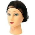 SSBM Food Service Hair Nets, Latex Free, Black, 18 Inches, 1000 Pack ...