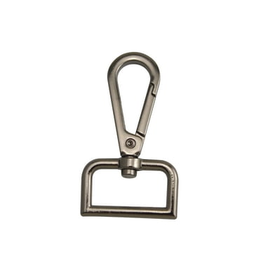 50Pieces Swivel Snap Hooks D Rings Metal Lobster Claw Clasps Making ...