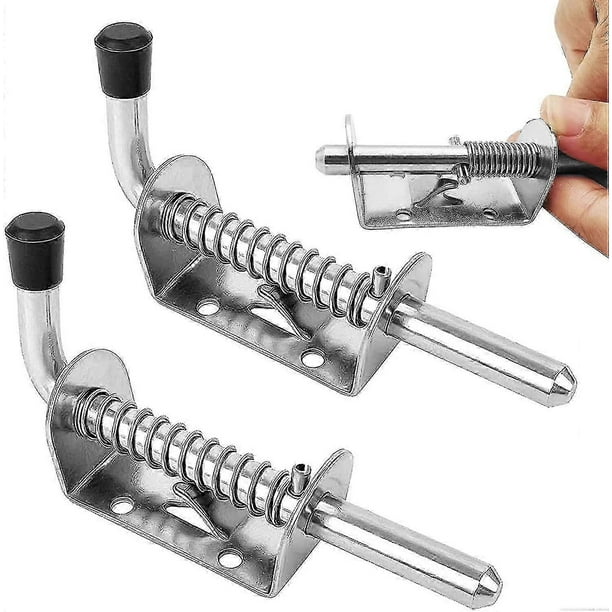Stainless Steel Spring Latch 2 Pcs Garden Gate Latch Spring Latch Door ...
