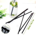 100 Pcs Colorful Plastic Disposable Drinking Straws 0.23 Inch Diameter ...