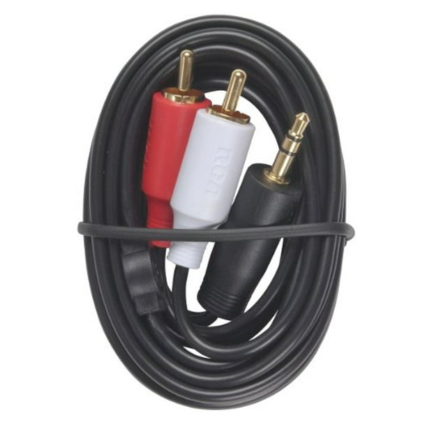 RCA 3-Foot 3.5mm MP3 Audio Adapter Cable - Walmart.com