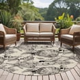 Area Rug 60in, Summer Ocean Shell Starfish Floor Carpet Living Room Rug ...