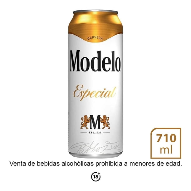 Cerveza Modelo Especial American Pilsner oscura 710 ml | Walmart en línea