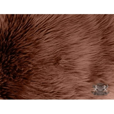 Faux Fur Long Pile Shaggy CREAM / 60" Wide / Sold by the yard - Walmart.com