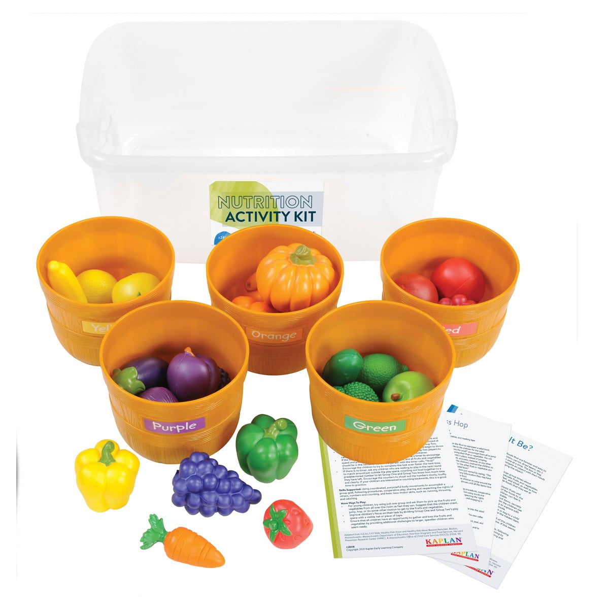 Kaplan Early Learning The Nutrition Activity Kit - Walmart.com
