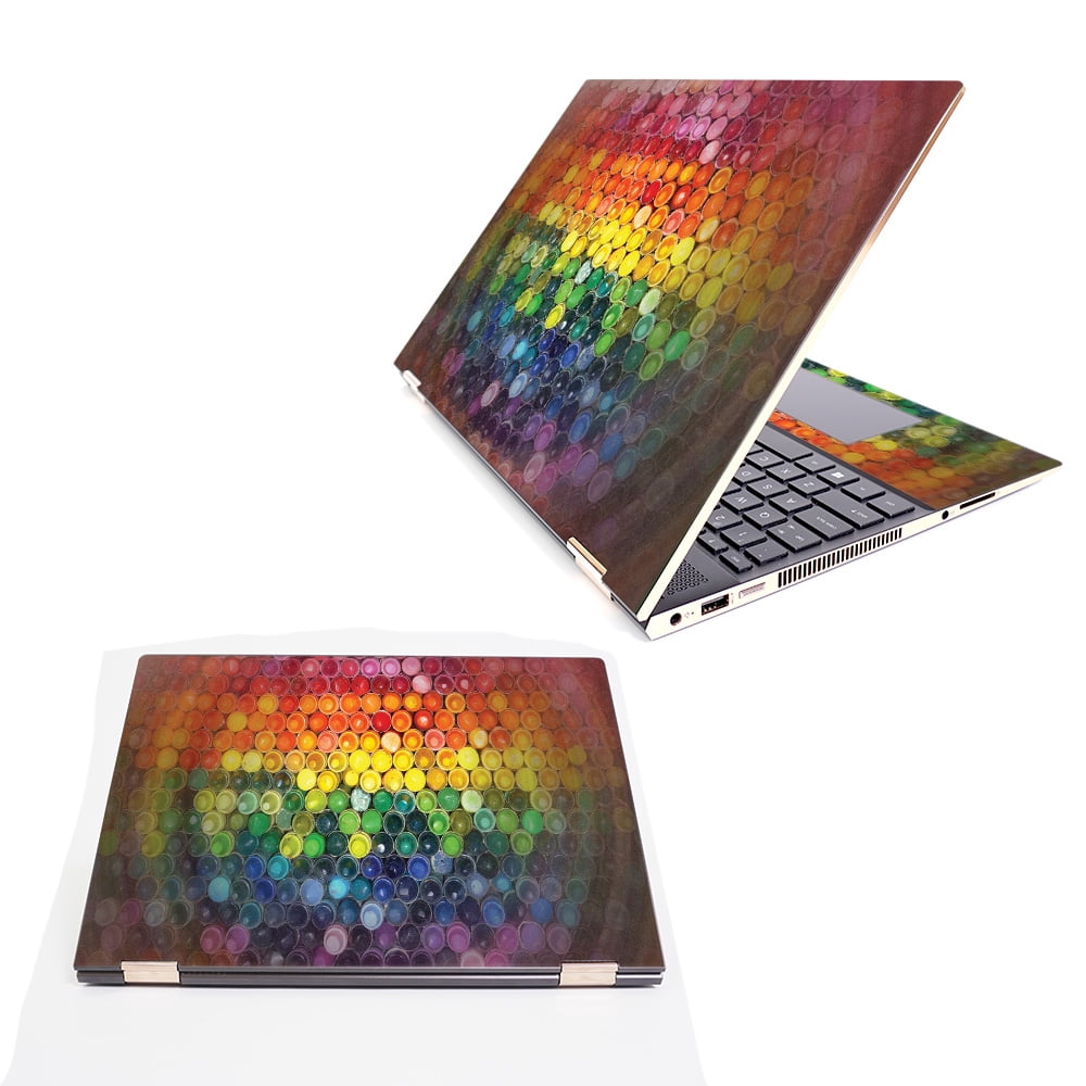 Skin Decal Wrap Compatible With HP Spectre x360 15.6" (2018) Sticker ...