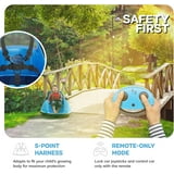 Bumper Buddy Blue 12V 2-Speed Ride on Electric Bumper Car for Kids ...