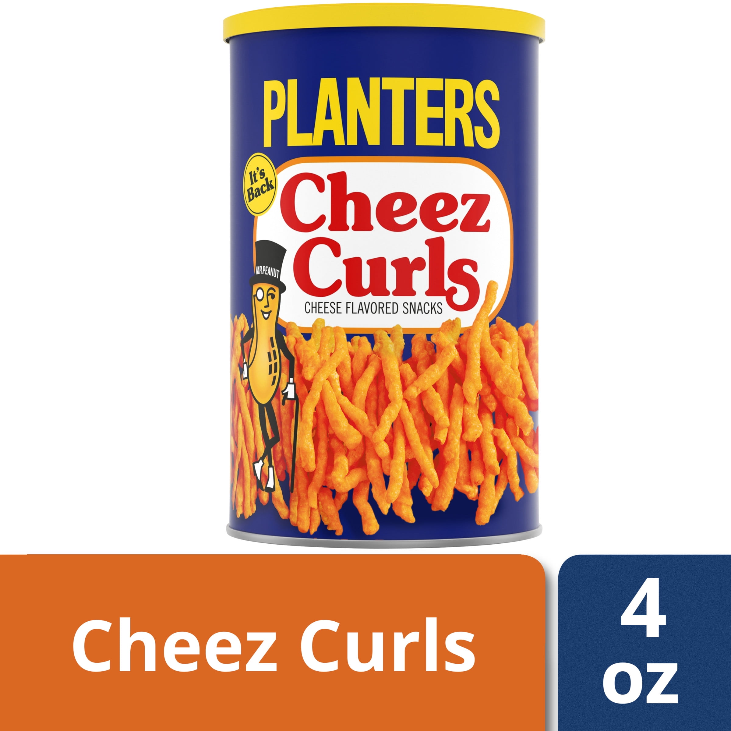 Planters Cheez Curls, 4 oz Canister – Walmart Inventory Checker – BrickSeek