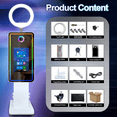 Portable Mirror Photo Booth Machine with 21.5inch Touch Screen Selfie ...