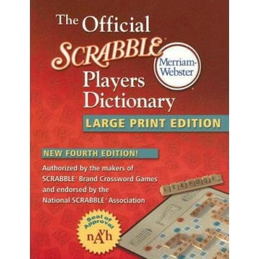 The Official Scrabble Players Dictionary (Hardcover) - Walmart.com