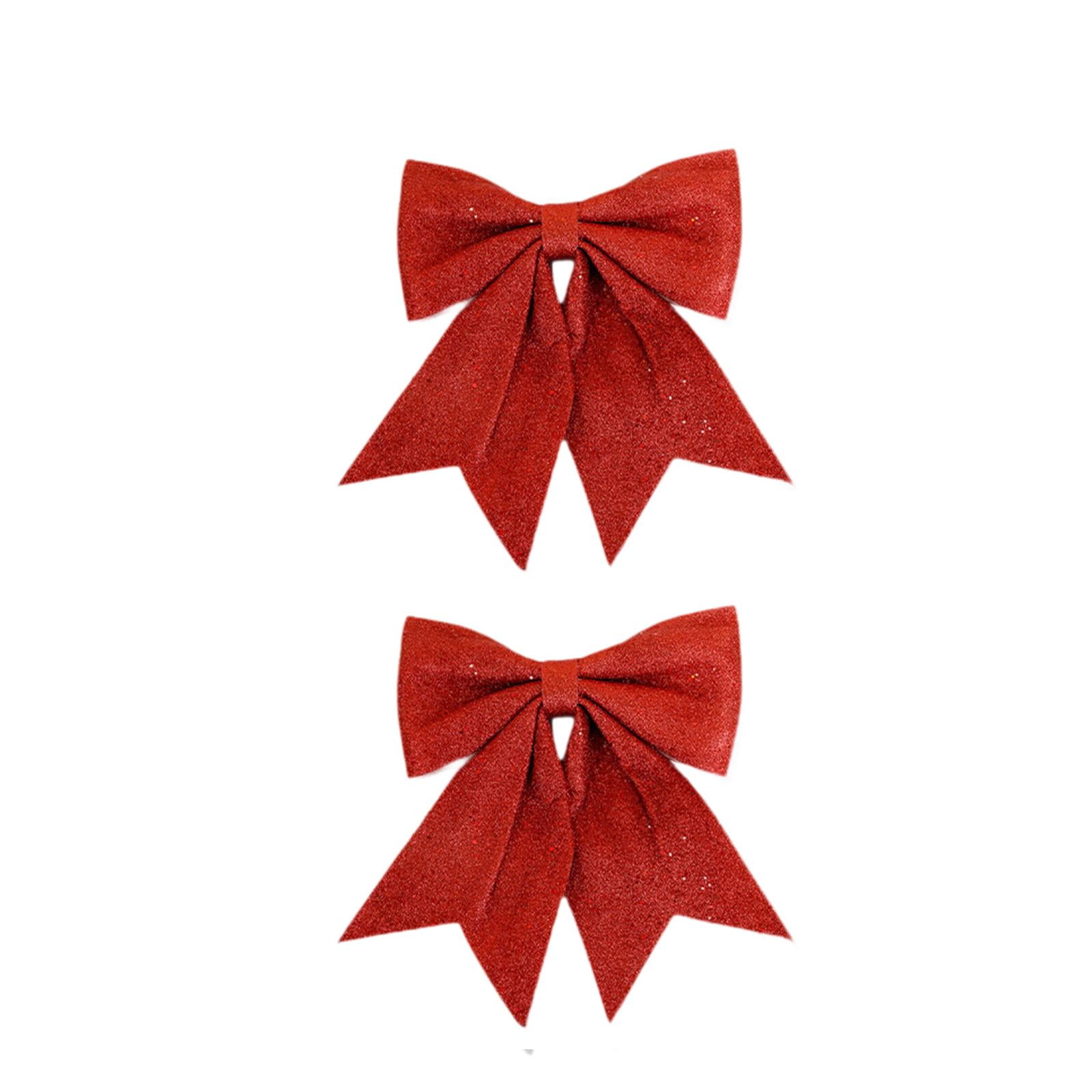 Click here for Siruishop 2 Pieces Christmas Tree Bow Xmas Tree De... prices