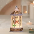 Christmas Lantern Decorations with Led Night Light and Water-resistant ...