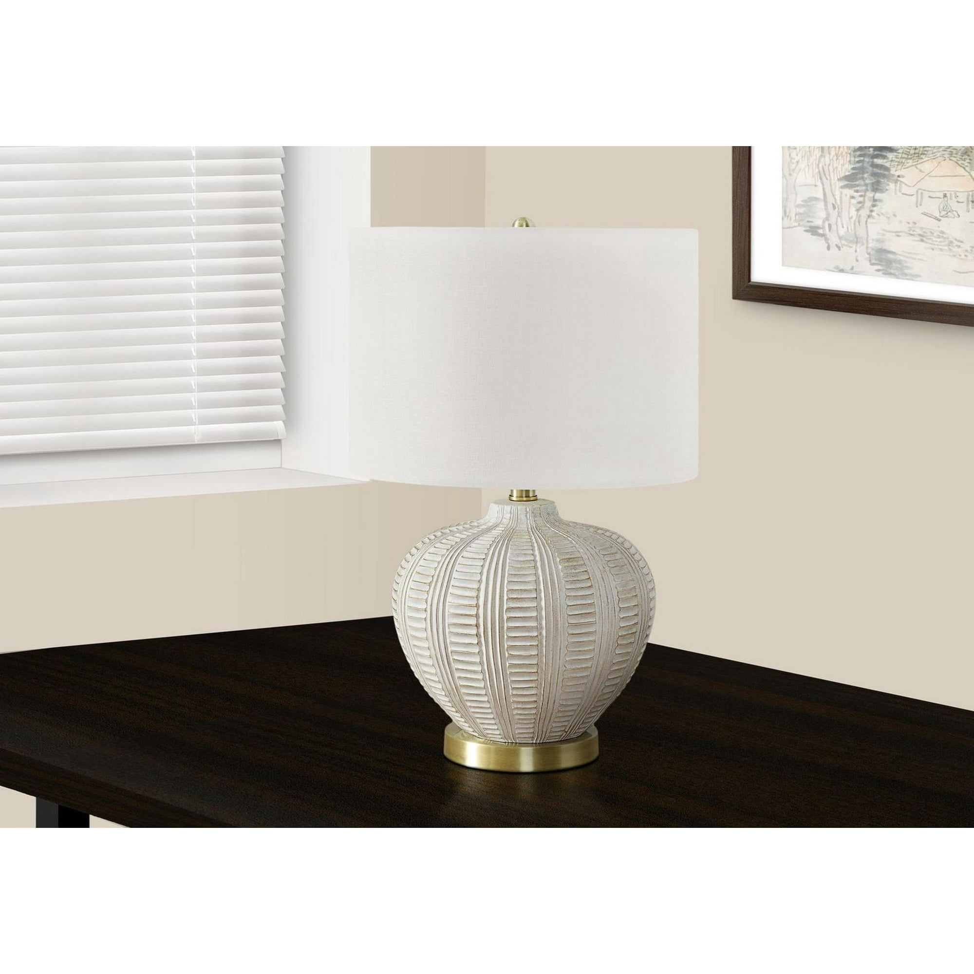 Click here for Monarch Specialties Lighting  21H  Table Lamp  Ivo... prices