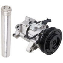 AC Compressor & A/C Clutch For Jeep Liberty & Dodge Nitro 3.7L V6 2009 ...