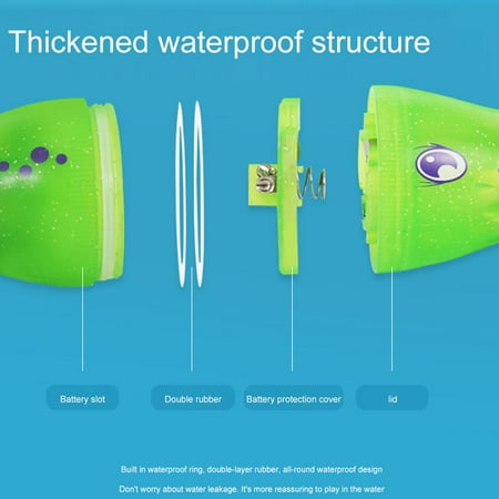 Diving Pool Toys Electric Octopus Pool Diving Fish Summer Toys For Kids ...