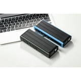 TechComm OV-C4 Water Resistant Bluetooth Speaker/Power Bank with LED ...