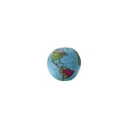 12" Clear Topographic Jumbo Inflatable Globe - Walmart.com