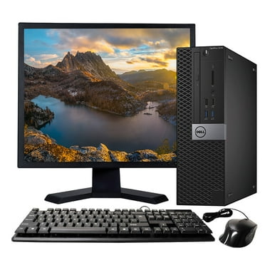 Restored Dell Desktop Computer 7010 SFF with Windows 10 PC Intel Core ...