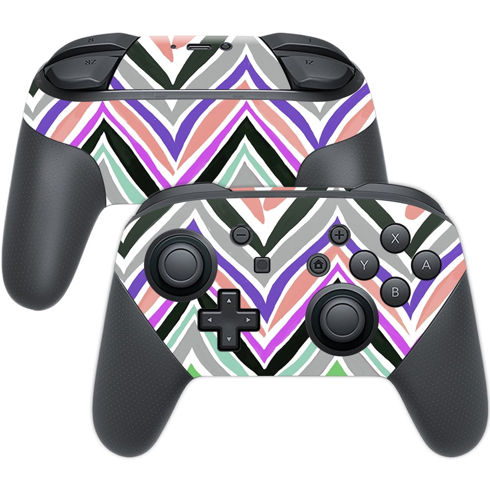 Skin Decal Wrap Compatible With Nintendo Switch Pro Controller Color Me ...