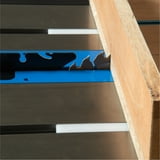 POWERTEC 2PK 36" HDPE Miter Bar for Table Saw Sled, Taper Jig, Miter ...