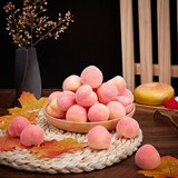 30Pcs Mini Artificial Fruit Peach Realistic Fruit Lifelike Peach Foam ...