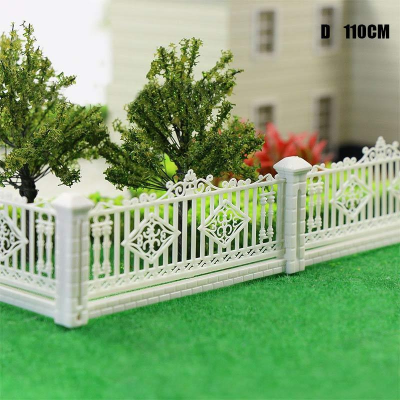 Fence Wall Model Garden Hedge Railing Fence Model for Sand Tables Model ...