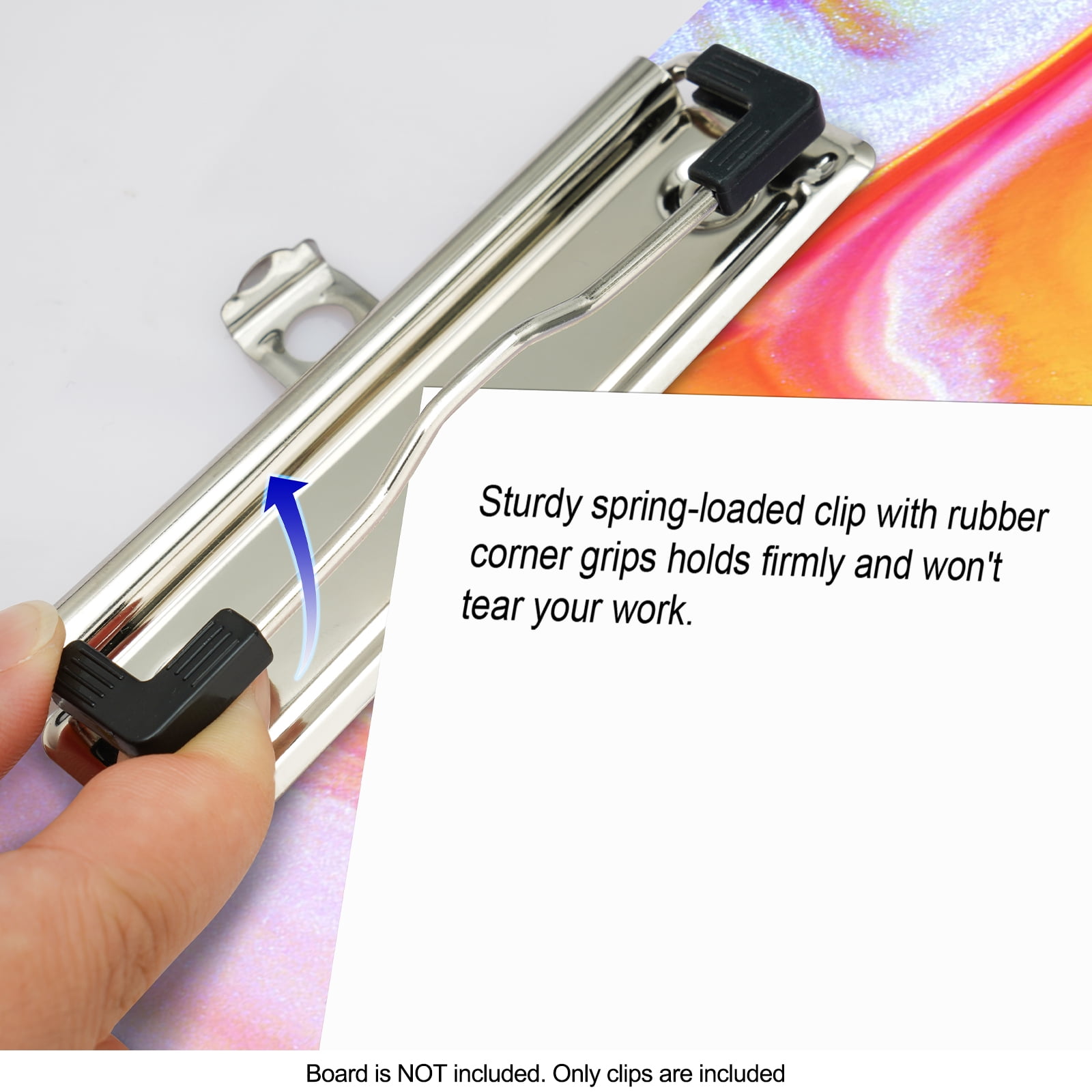 Aluminum Clipboard With Storage Clips For Clipboard 13PCS+52 Rivets ...