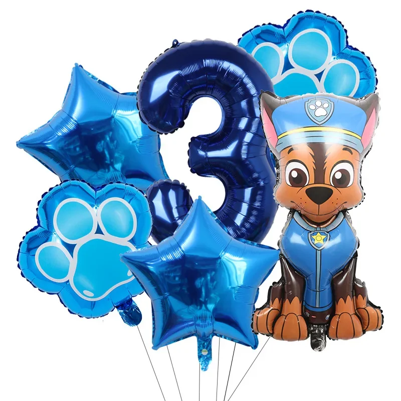 Click here for Fashion Trade 2024 Paw Patrol Balloon Set Chase Sk... prices