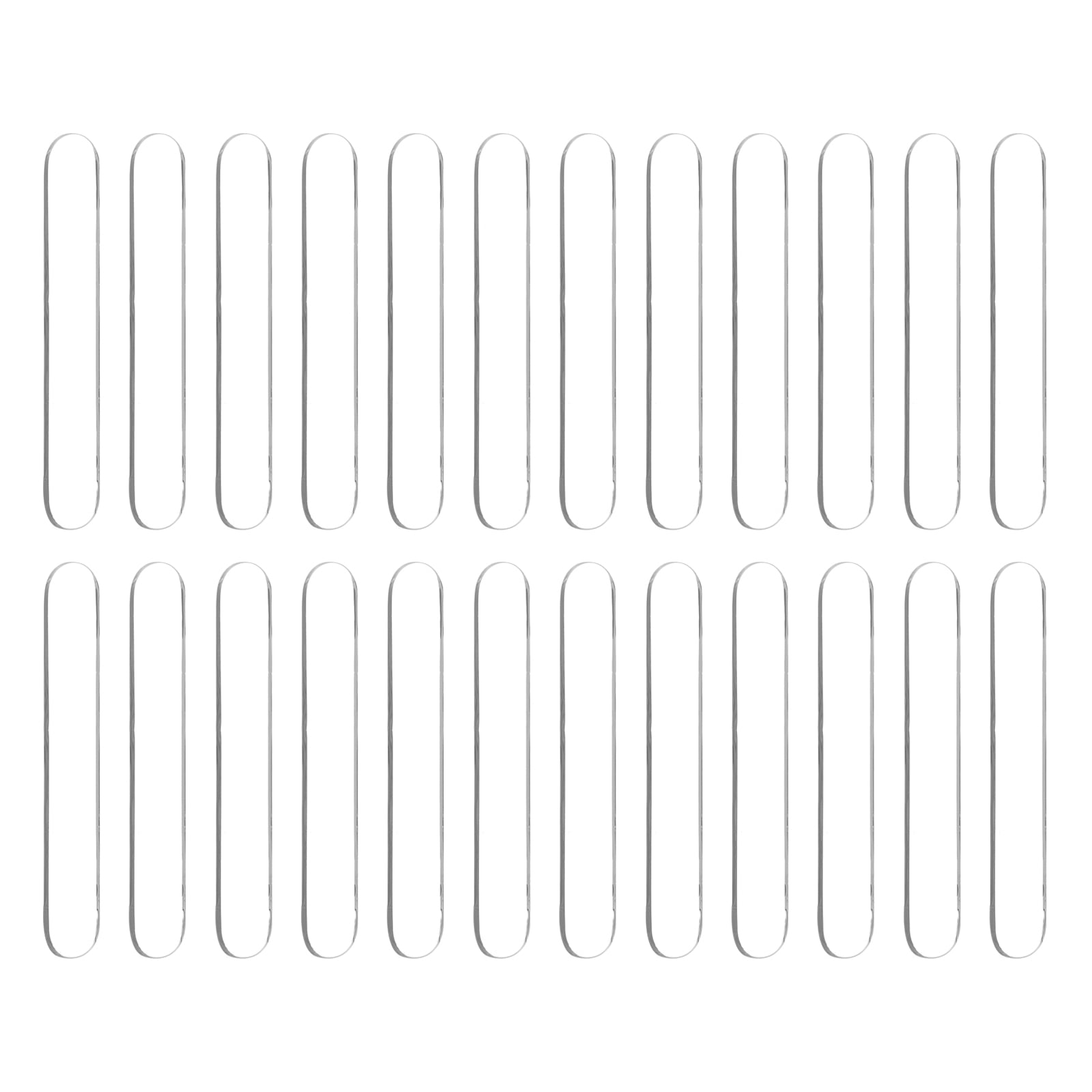 Click here for Unique Bargains 40pcs 2.5 Cabinet Door Bumper Stri... prices