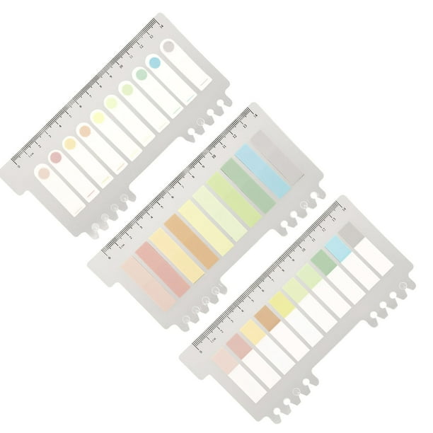 Memo Index Tabs,3set Index Tabs Morandi Morandi Adhesive Notes Index ...