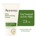 Aveeno Daily Moisturizing Cream for Normal to Dry, Sensitive Skin, 7.5 ...