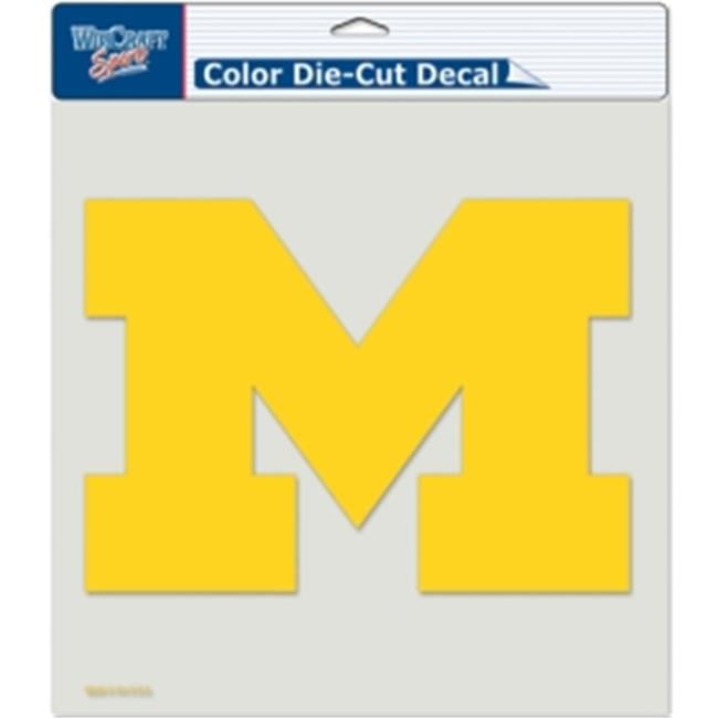 Michigan Wolverines Decal 8x8 Die Cut Color - Walmart.com