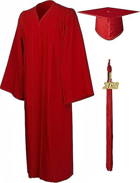 Toga de diploma universitario y birrete de graduación para adultos 2023 ...