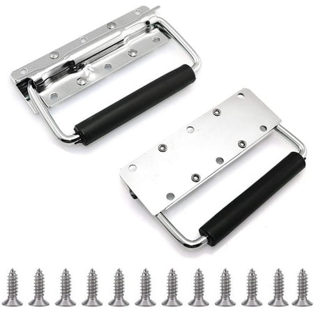 Spring Loaded Case Handle 124mm, Iron Surface Mount Chest Pulls with ...